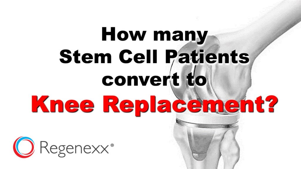 knee replacement after stem cell treatment