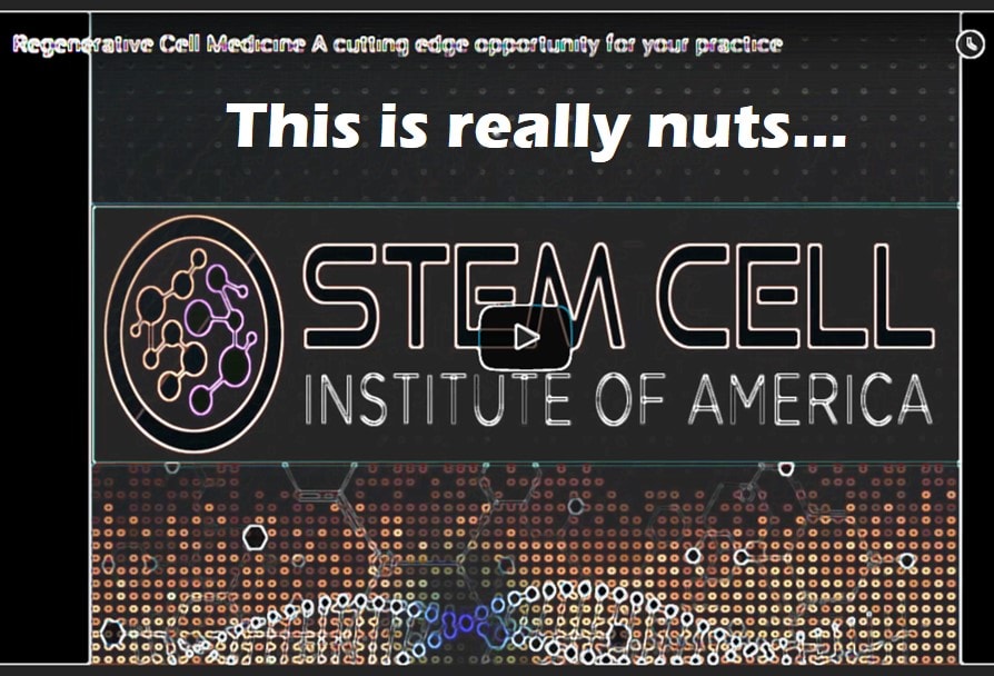stem cell institute america plot thickens