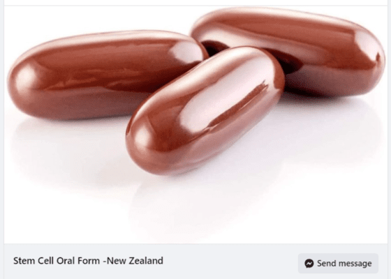 Seamonkeys and Oral Stem Cell Pills from New Zealand - Regenexx