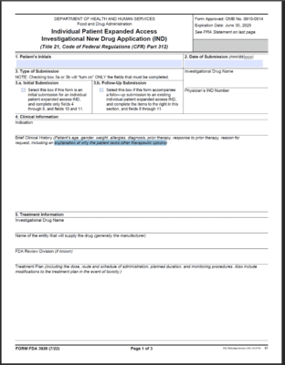 Can You Use the FDA Expanded Access Program to Treat Orthopedic ...