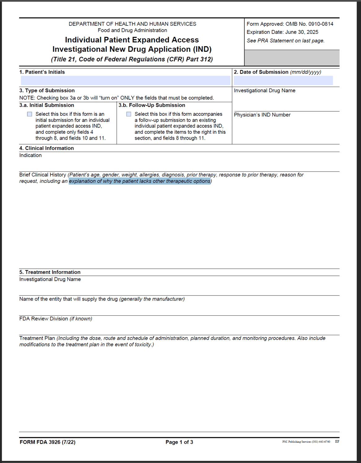 Can You Use the FDA Expanded Access Program to Treat Orthopedic ... Can You Use the FDA Expanded Access Program to Treat Orthopedic ...