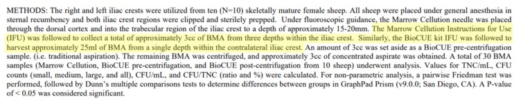 Marrow Cellutions and the Regen Med IQ Test - Regenexx