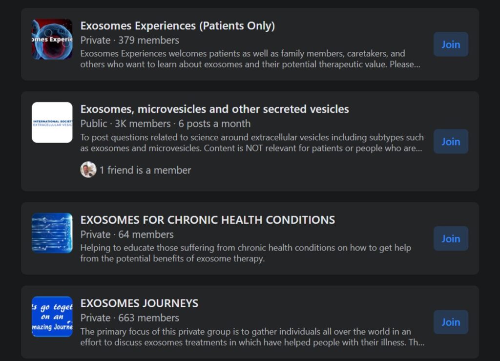 Exosomes (Extracellular Vesicles) vs. PRP Used for Treating Orthopedic ...