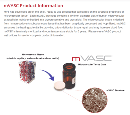 mVASC is Ground Up Cadaver SubQ Tissue? Huh? - Regenexx